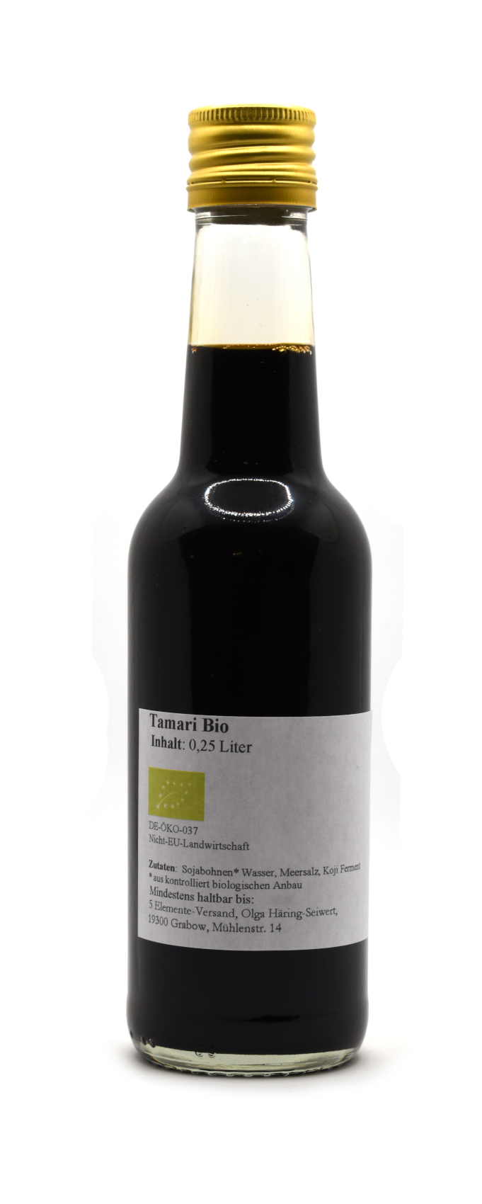 5-Elemente-Versand - Tamari, BIO, Selbstabfüllung, 0,25l