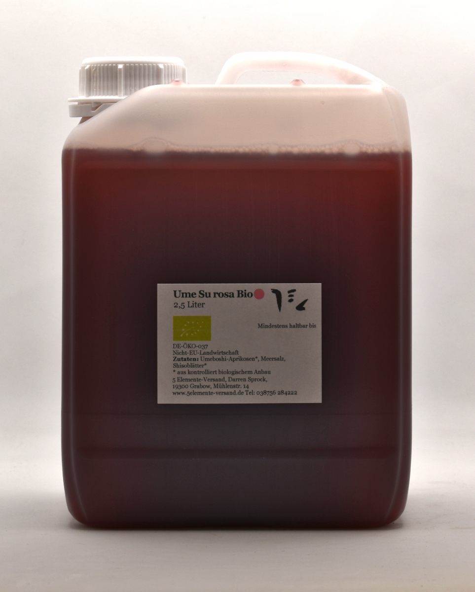 5-Elemente-Versand - Ume Su, BIO, Selbstabfüllung, 2,5l